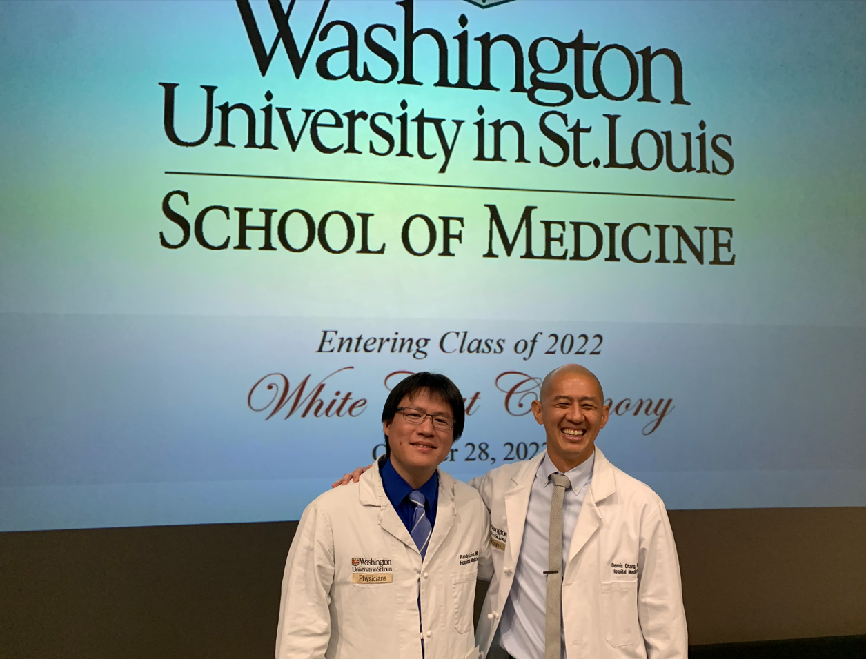 Coaches place white coats on the entering class of 2022 – Randy Laine ...